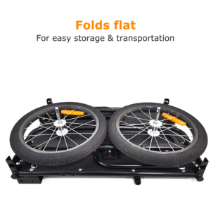 TIGGO Klappbar Fahrrad Lastenanhänger 40 kg Beladung Fahrradanhänger Transportanhänger – TIGGO-SHOP