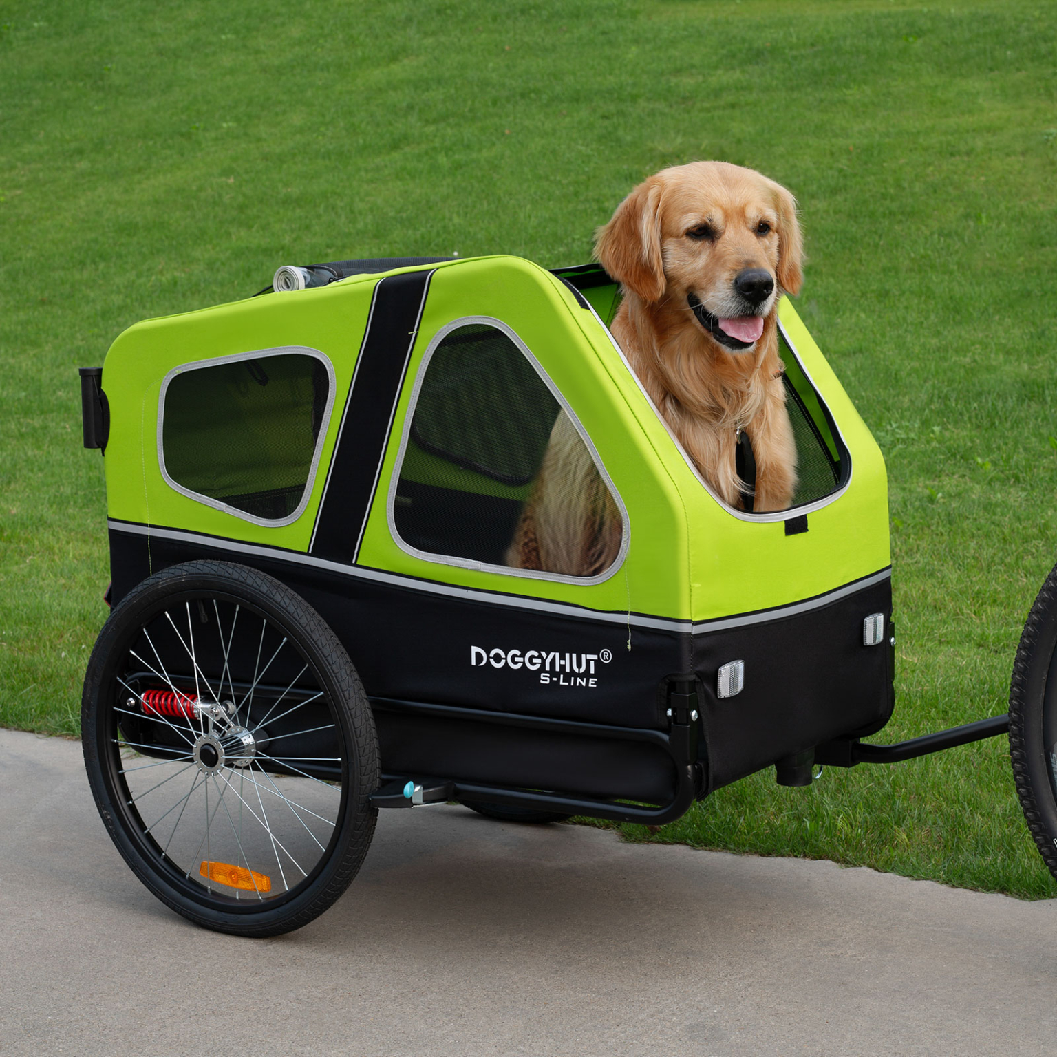 DOGGYHUT S-Line XXL Fahrradanhänger & Hundebuggy 2 in 1 – TIGGO-SHOP