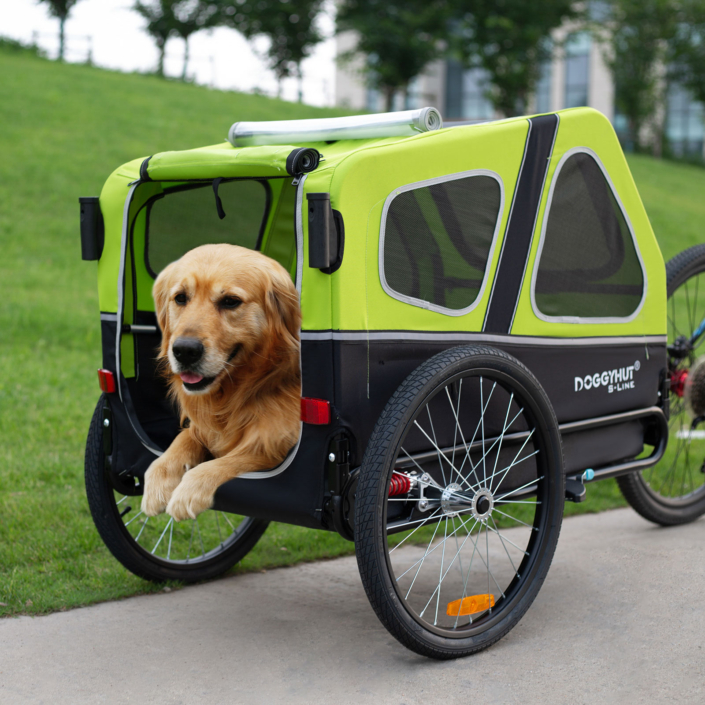 Spannende Hunde Fahrradanhnger Xxl Fotosnull